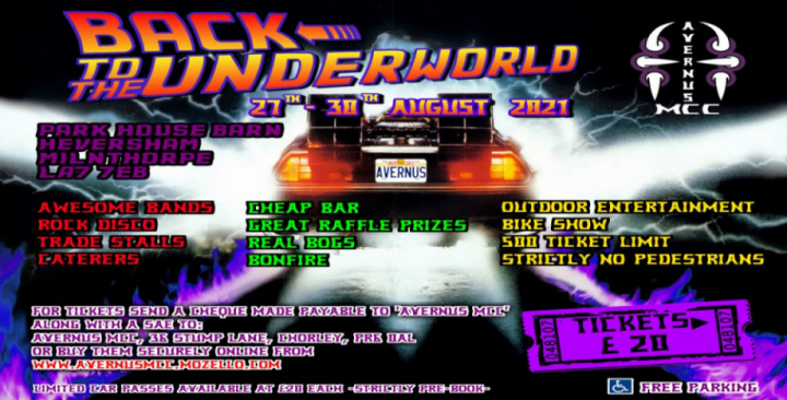 Back to the Underworld Rally from Avernus MCC