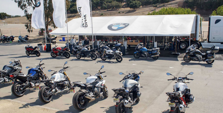 BMW Motorrad Demo Truck