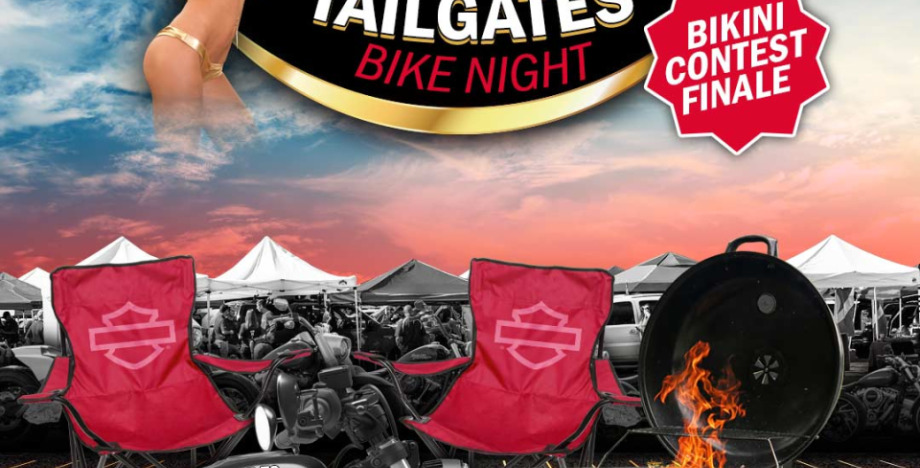Saddlebags & Tailgates Bike Night + Bikini Contest FINALS 9/15