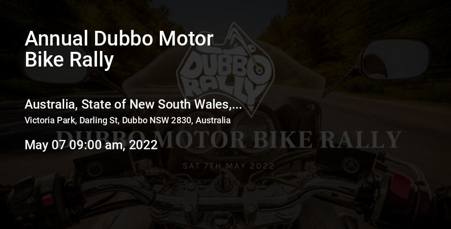 Annual Dubbo Motor Bike Rally