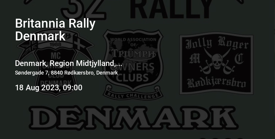 Britannia Rally Denmark