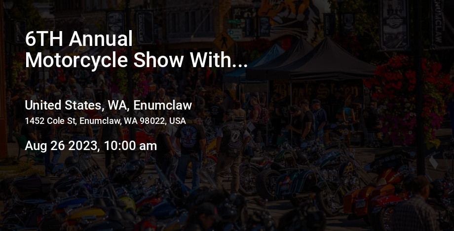 6TH Annual Motorcycle Show With FXR/Dyna Rally