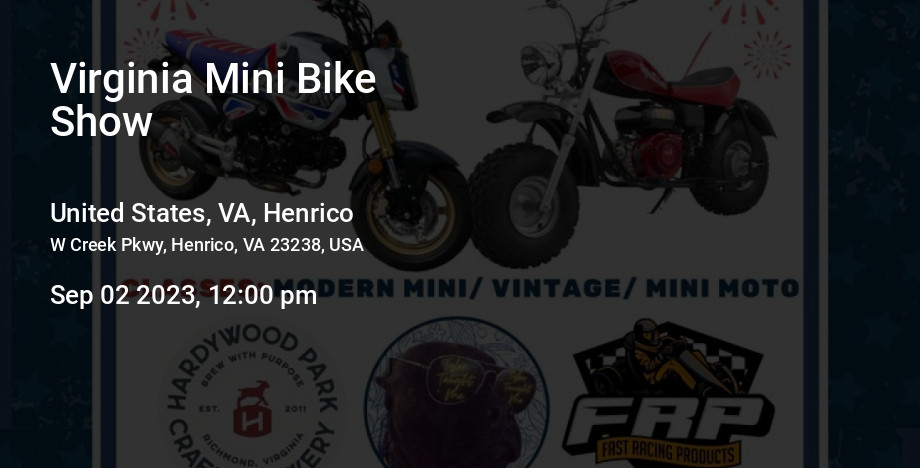 Virginia Mini Bike Show