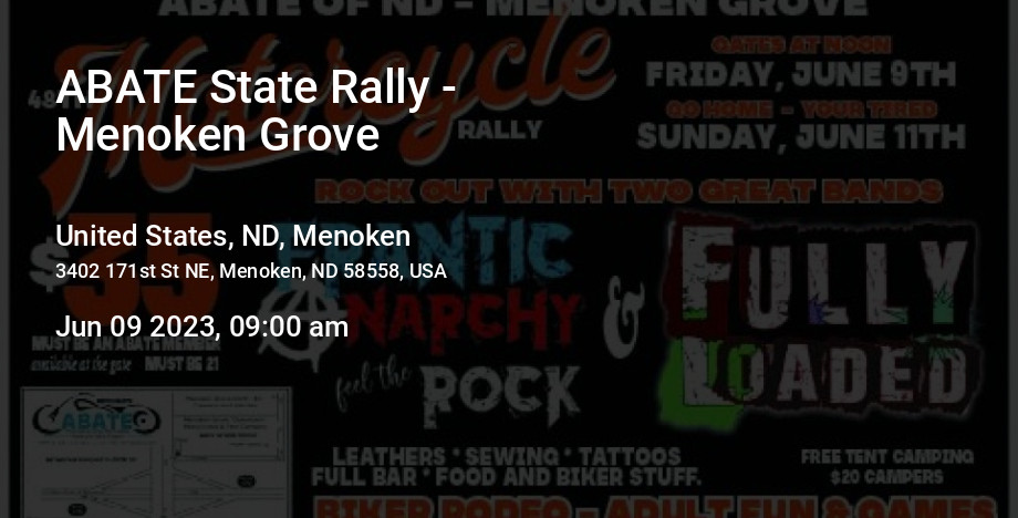 ABATE State Rally - Menoken Grove
