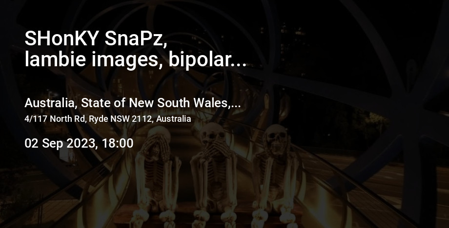 SHonKY SnaPz, lambie images, bipolar depictions triple shoot