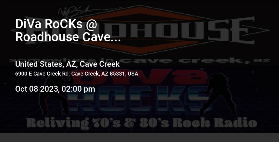 DiVa RoCKs @ Roadhouse Cave Creek