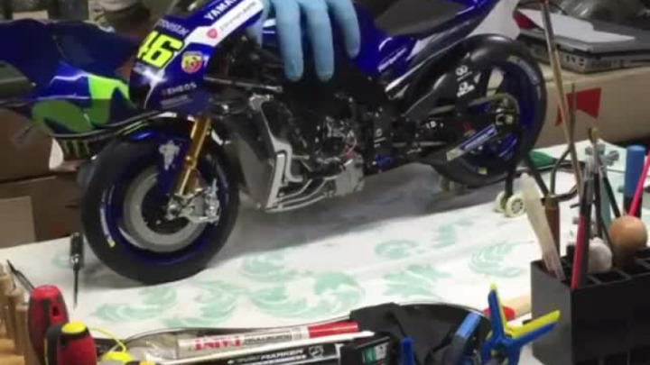 Scale model Yamaha VR46 Edition
